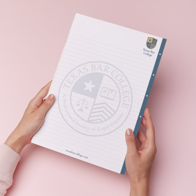 Custom Letter Pads | Texas Bar College